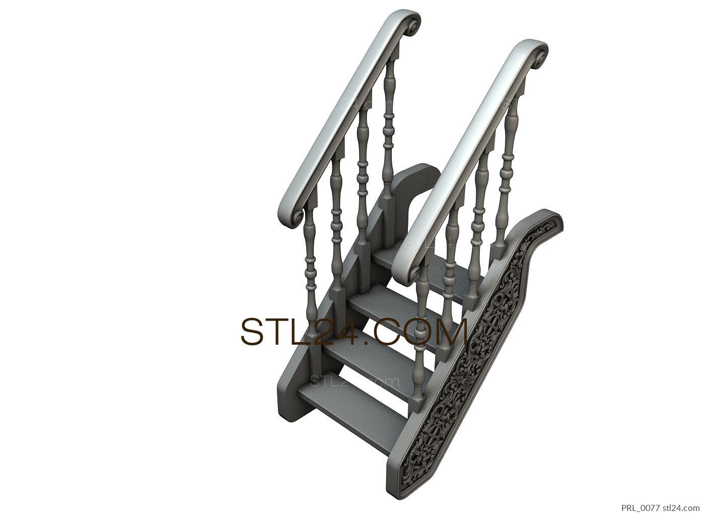 Fence - 3D stl models for CNC.