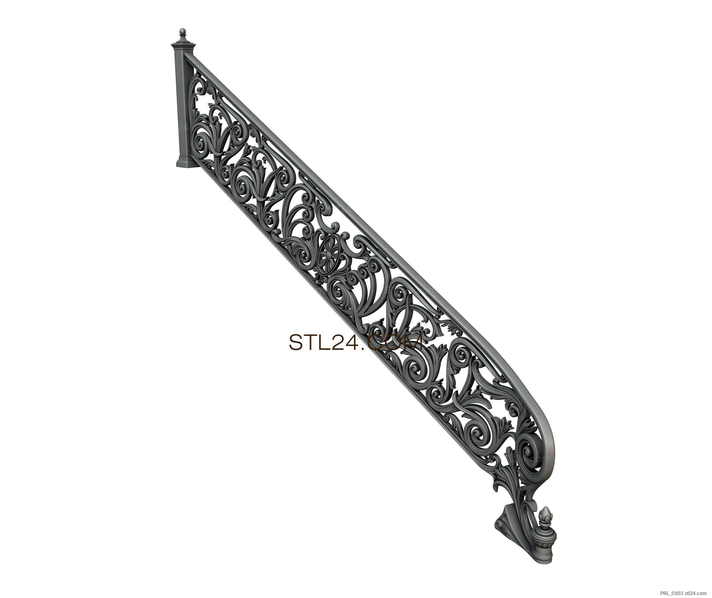 Fence - 3D stl models for CNC.